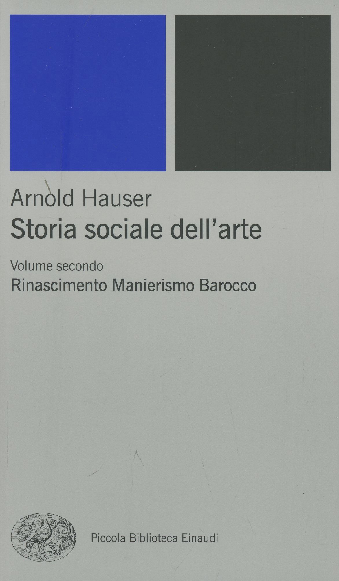 Arnold hauser storia sociale dell arte torino einaudi 1956 : charwecin