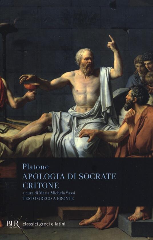 Apologia di Socrate-Critone. Testo greco a fronte - Platone - Libro ...