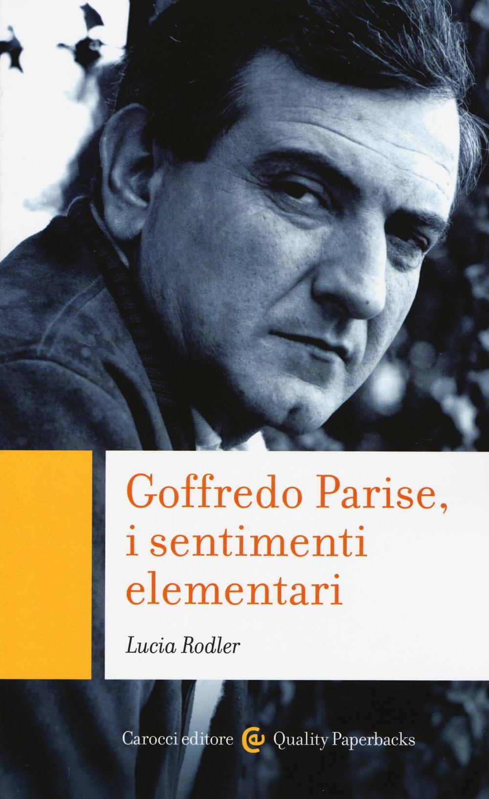 Goffredo Parise, i sentimenti elementari - Lucia Rodler - Libro ...