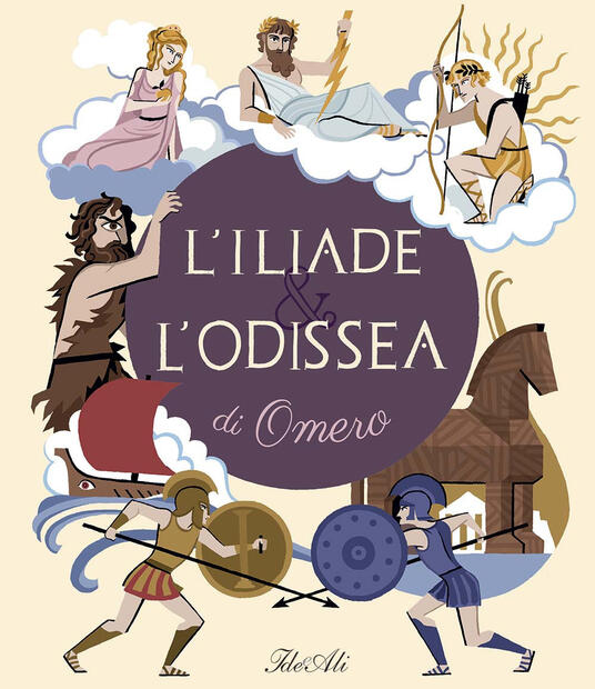L' Iliade & l'Odissea di Omero. Ediz. a colori - Céline Potard - Libro ...