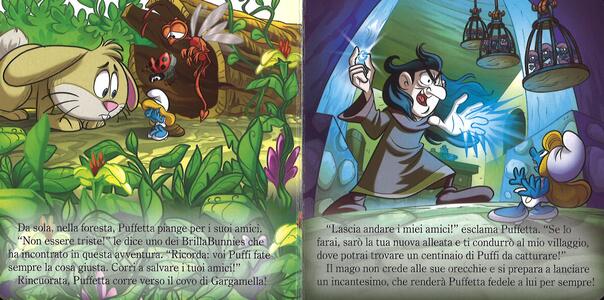 Puffetta e il villaggio perduto. I puffi. Viaggio nella foresta segreta ...