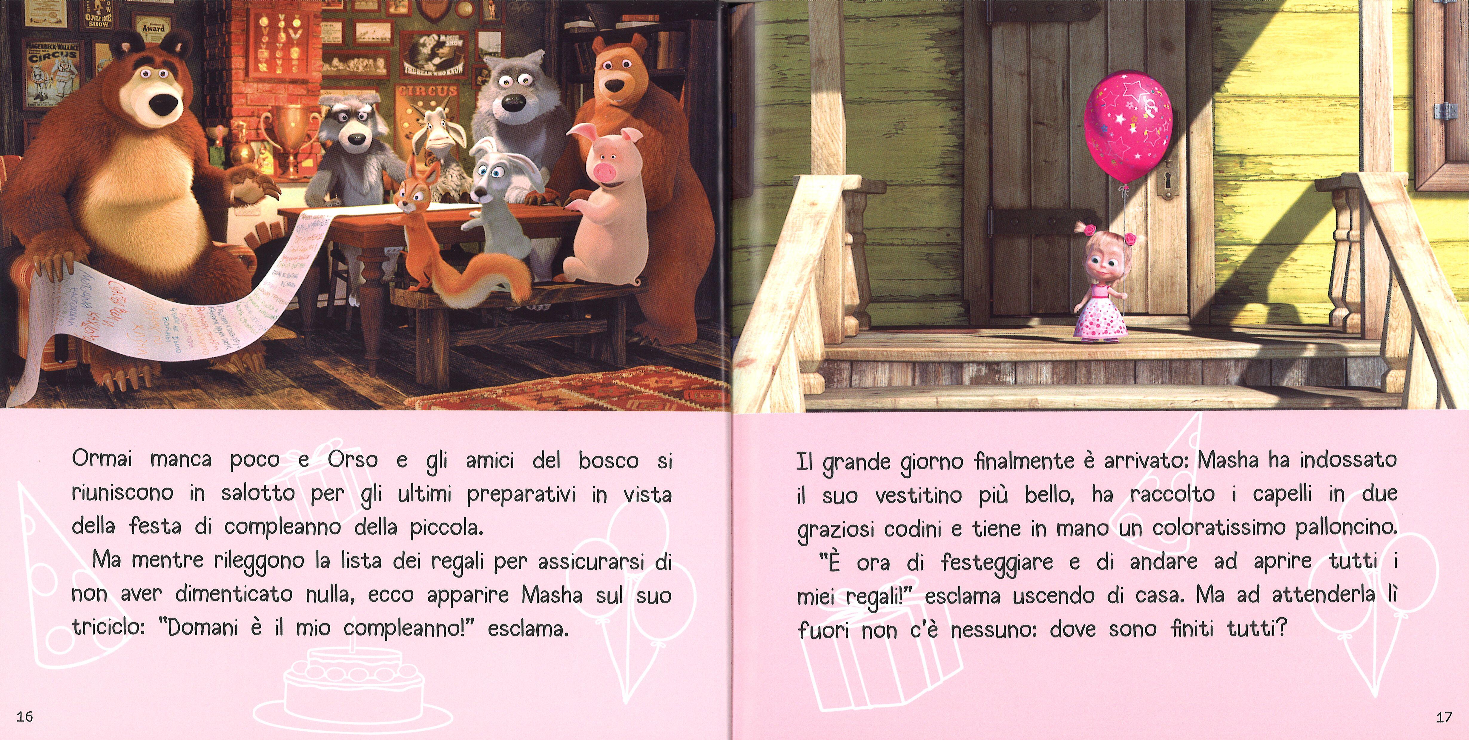 Una Volta Lanno Il Compleanno Masha E Orso Libro Fabbri Ibs